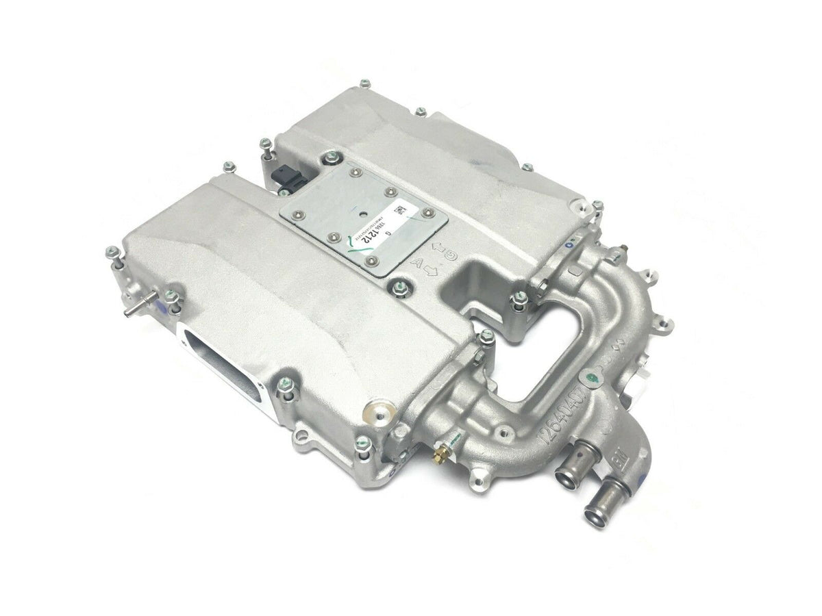 Cadillac XTS LF3 LF4 Twin Turbo Intake Manifold Cooler Cover Assembly ...