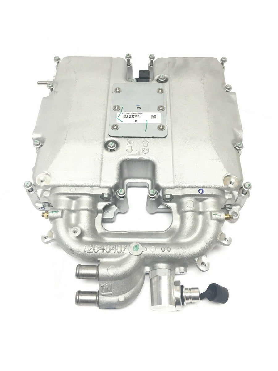 Cadillac CTS LF3 LF4 Twin Turbo Intake Manifold Cooler Cover Assembly ...