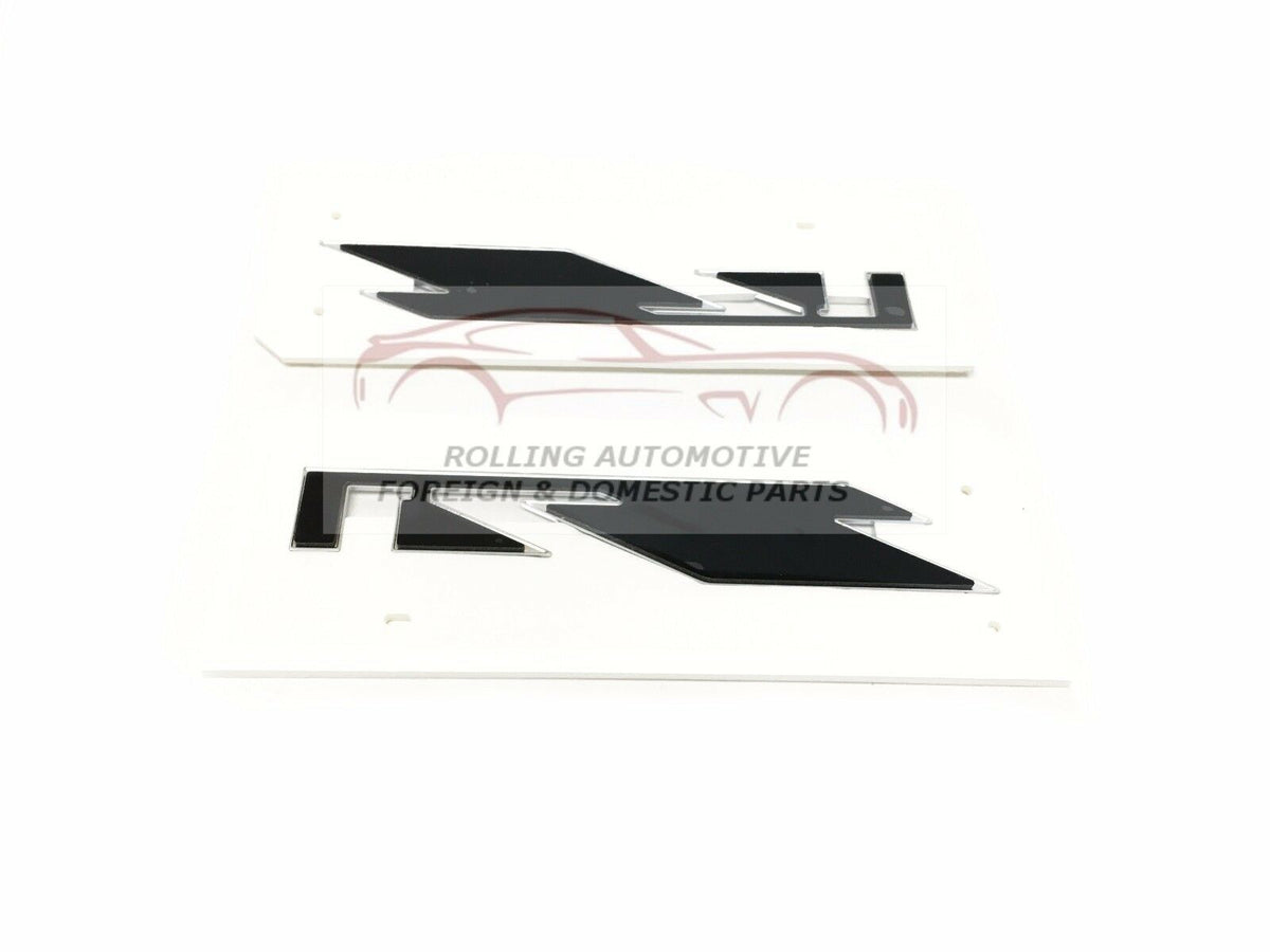 Chevrolet Silverado GMC Sierra Z71 Fender Emblem Badge Chrome 3D 2pc N ...